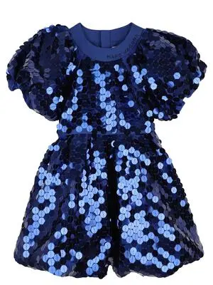 Marc Jacobs The Sequin Party Dress In Size - Blue