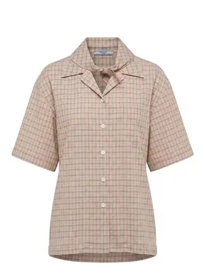 Prada Madras Print Shirt - Multicolor