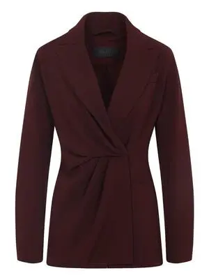 Max Mara Alare Cady Jacket - Red