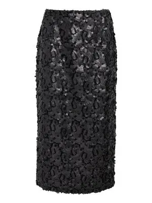 HERSKIND Anda Midi Skirt - Black