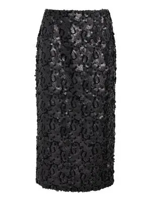 HERSKIND Anda Midi Skirt - Black