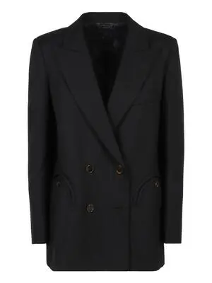 BLAZÉ MILANO Everyday Virgin Wool Blazer - Black