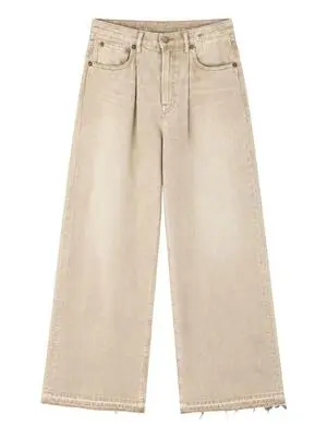 R13 Damon Pleated Jeans - Light Brown