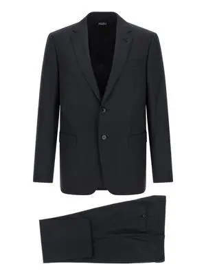 Zegna Long-sleeve Suit Set - Blue
