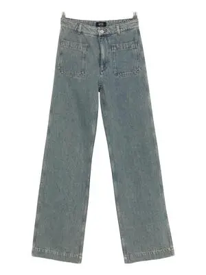 A.p.c. Victoria Patch-pocket Jeans - No