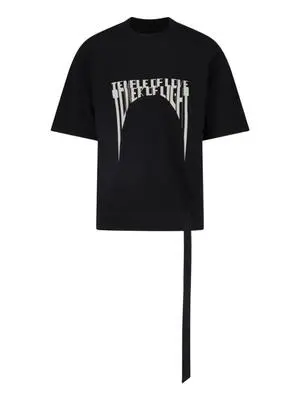 Rick Owens Short-sleeved T-shirt - Black