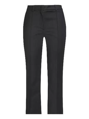 Sportmax Solid Color Straight-leg Pants - Black