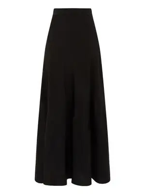 Zimmermann Bias-cut Midi Skirt - Black