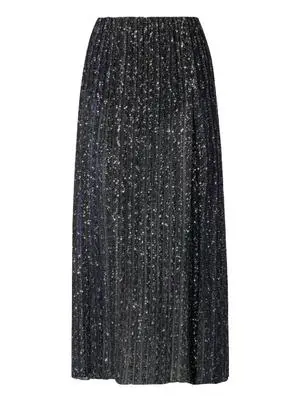 Missoni Sequin-embellished Side-slit Midi Skirt - Multicoloured