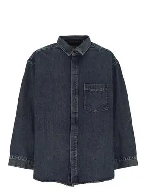 AGOLDE Oversized Denim Shirt - Deep Indigo