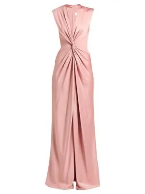 Max Mara Sleeveless Solid-color Dress - No