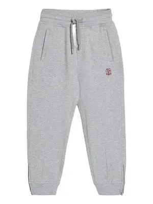 Brunello Cucinelli Elastic Waist Sports Pants - Grey