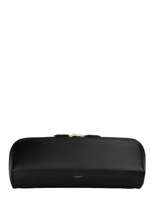 Alaïa Delta Clutch In Box Calfskin - Black