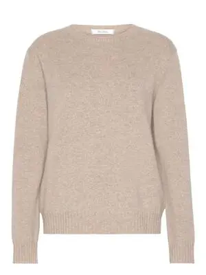 Max Mara Long-sleeved Sweater - Sand-colored