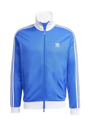 ADIDAS ORIGINALS Collar Fullzip Retro Track Jacket - Blue