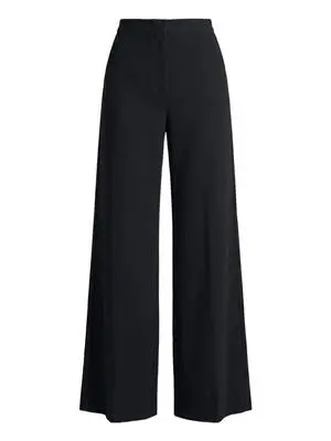 Max Mara Relaxed Straight-leg Pants Black
