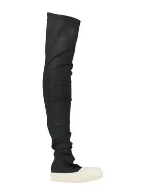 Rick Owens Cowboy Over-the-knee Boots Black