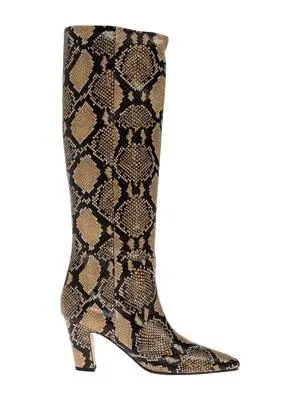 AeydĒ Silva Patterned Heeled Boots - Brown