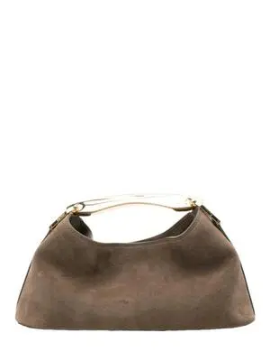 ELLEME PARIS Mini Boomerang Suede Taupe - No