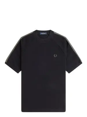 Fred Perry Crewneck Shortsleeve Tee - Black
