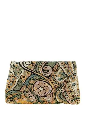 DRIES VAN NOTEN Patterned Clutch Bag