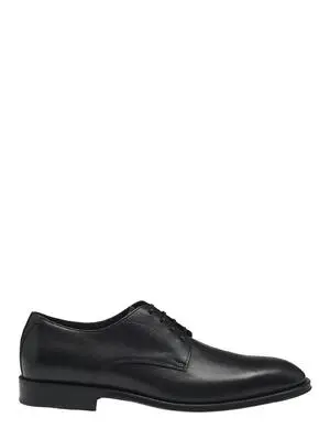 HUGO BOSS Polished Leather Derby Shoes