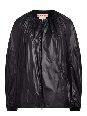 Marni Simple Trench Coat - Black