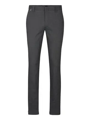 Hugo Boss Straight Smartcasual Trousers Silver
