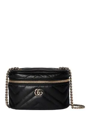 Gucci Gg Marmont Nano Vanity Bag - Black