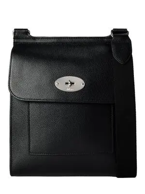 Mulberry Simple Messenger Bag Black