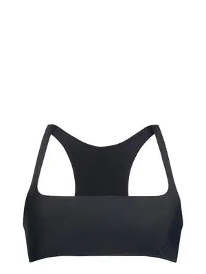 Rick Owens Stylish Solid Color Bikini Top - Black
