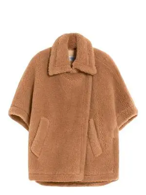 Max Mara Tebe Teddy Cape - Camel