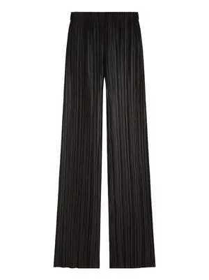 Phoebe Philo Pleated Casual Pants - Black