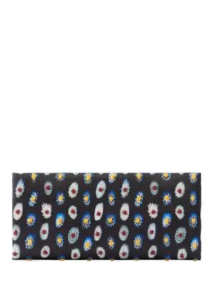 Staud Muse Bead-embellished Satin Clutch - Multi