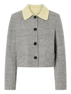 Proenza Schouler Gaelle Wool-blend Jacket - Gray