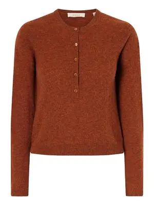 DÔEN Heath Henley Cashmere Sweater - Brick