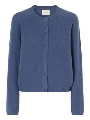 DÔEN Peroline Cashmere Cardigan - Blue