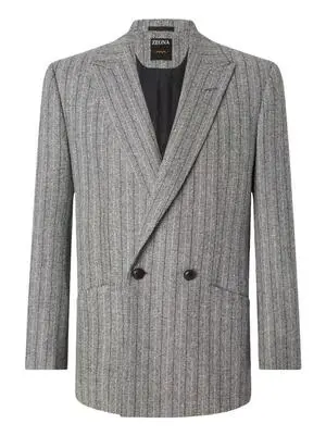 Zegna Trofeo Selection Wool Jacket - Grey