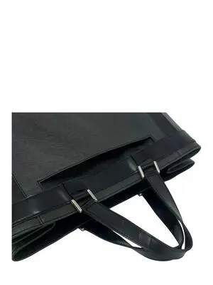 LOUIS VUITTON 2004 Taiga Kasbek Pm Business Bag - Black