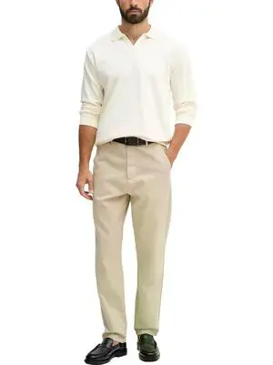 LINDBERGH Long-sleeve Polo-collar Sweatshirt