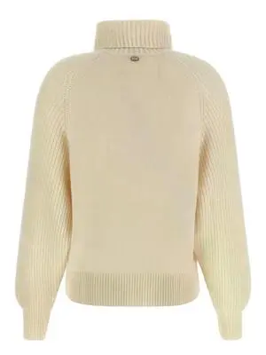 AGNONA Zip-neck Cropped Sweater
