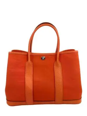 Hermès 2016 Tpm Garden Party Tote Bag Orange