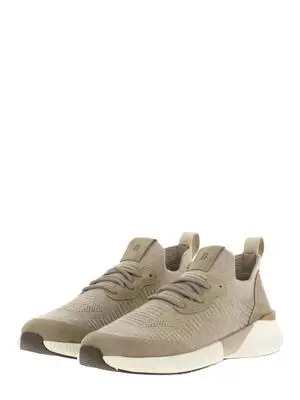 Boggi Milano Willow Trainers In Wool Blend Neutrals