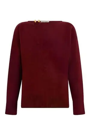 ALBERTA FERRETTI Embellished Long-sleeve Top