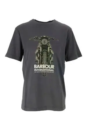 Barbour Causey Graphic-print T-shirt - Grey