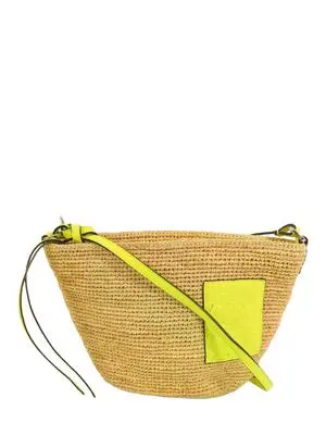 Loewe Slit Pochette Shoulder Bag Neutrals