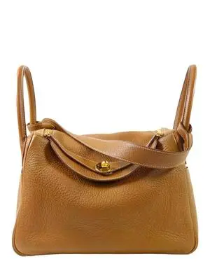 Hermès 30 Lindy Shoulder Bag Brown