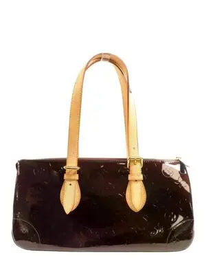 LOUIS VUITTON Rosewood Avenue Vernis Shoulder Bag - Brown
