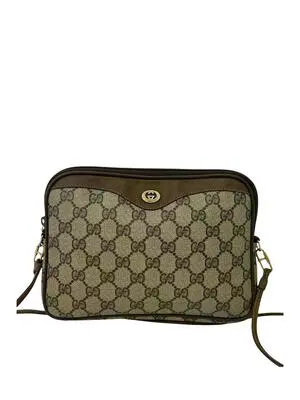 Gucci 1980-1990 Gg Supreme Crossbody Bag - Neutrals