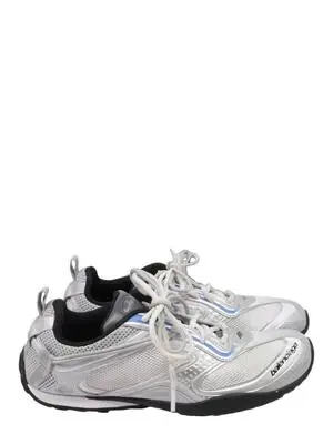 Balenciaga Radar Gradient Lines Sneakers - Silver